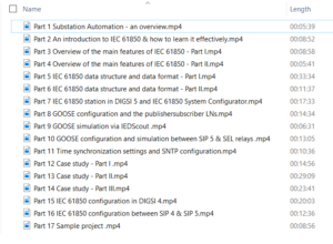 IEC 61850 Video Training – Protection Relay