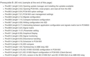 ABB PCM600 Training – Protection Relay