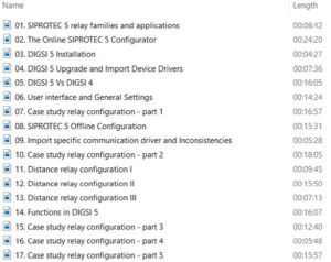 DIGSI 5 Video Training – Protection Relay